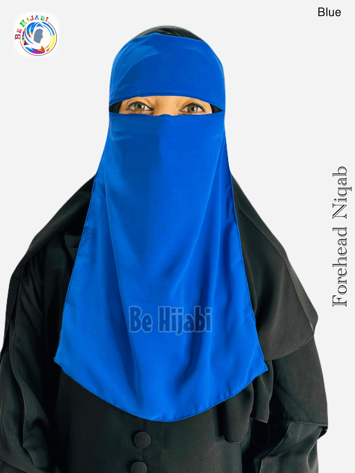 Forehead Niqabs Color Blue – Be Hijabi