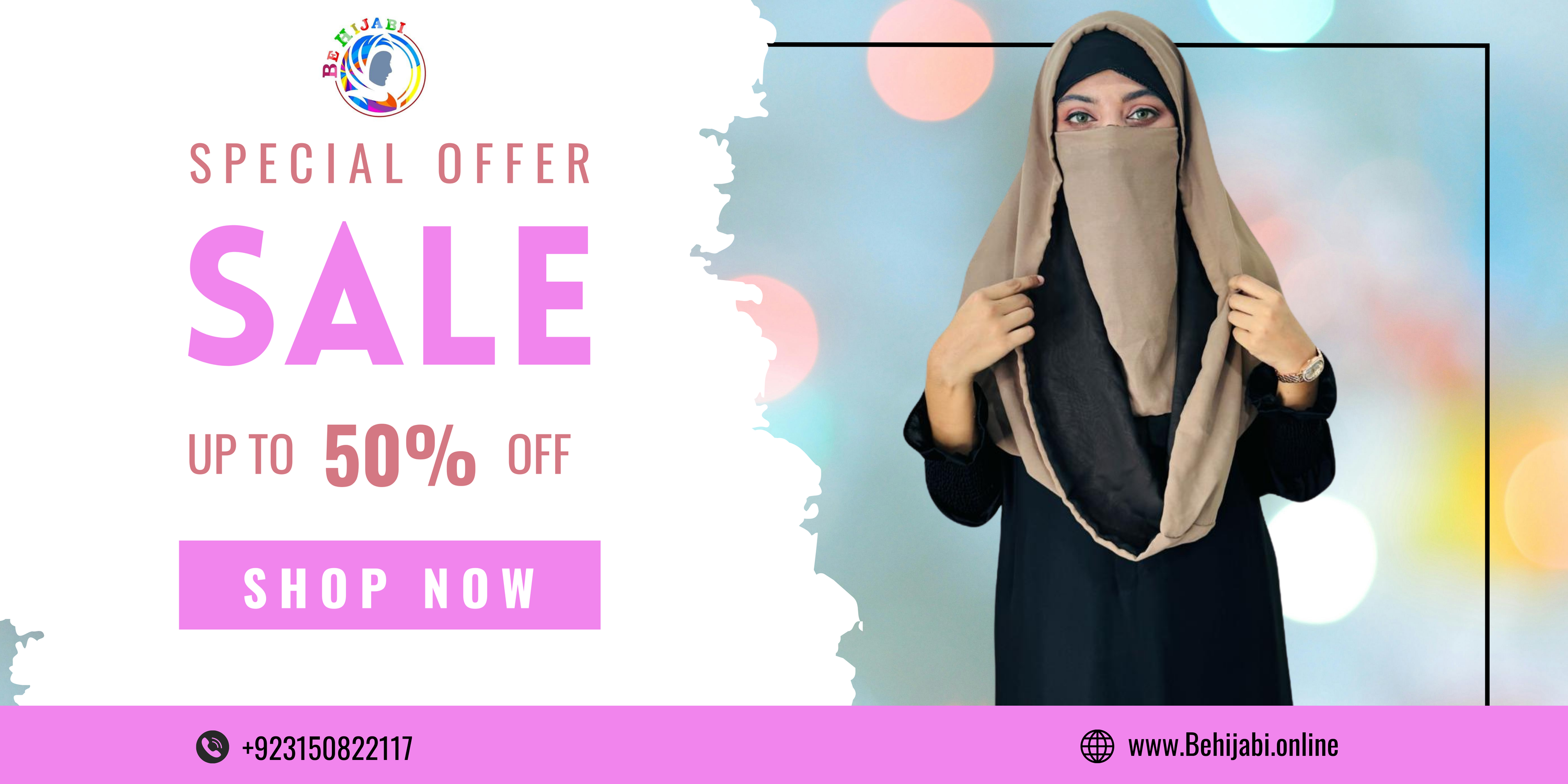 Be Hijabi Online Hijab Shop Shipping Available all over Pakistan